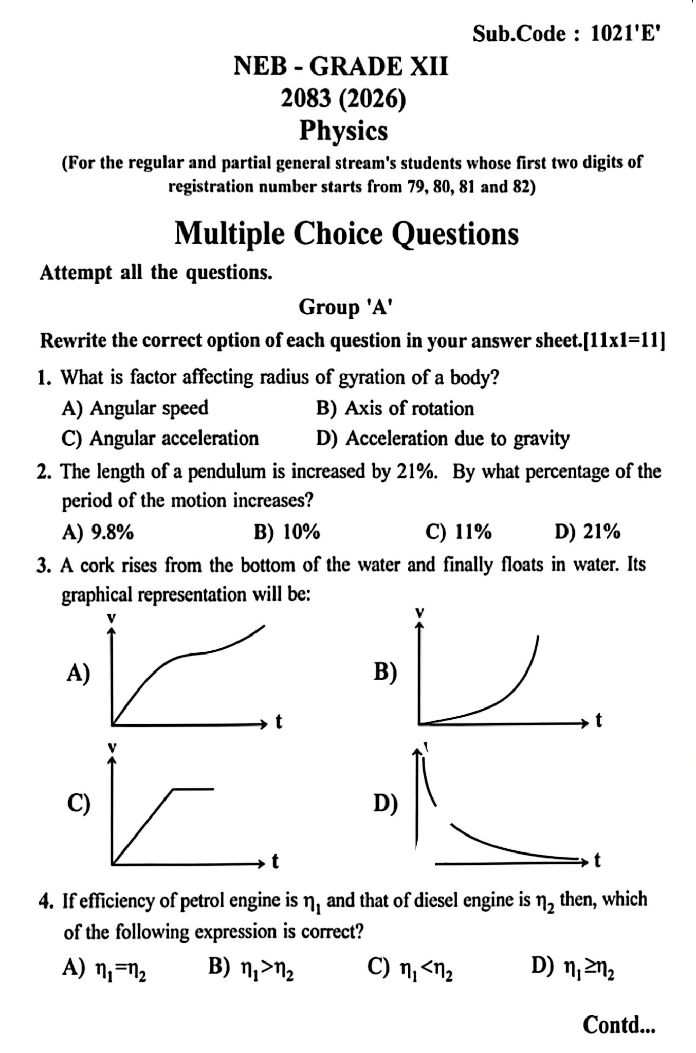 Class 8 (BLE) Maths Model Question 2082 by NEB | With Solutions ...